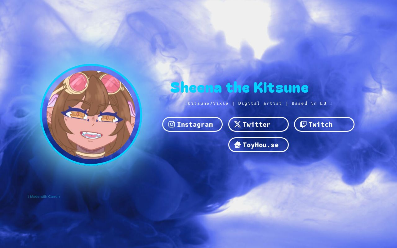 Sheena the Kitsune - Link Page